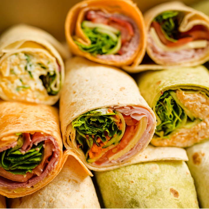 Sandwiches, Wraps & Rolls